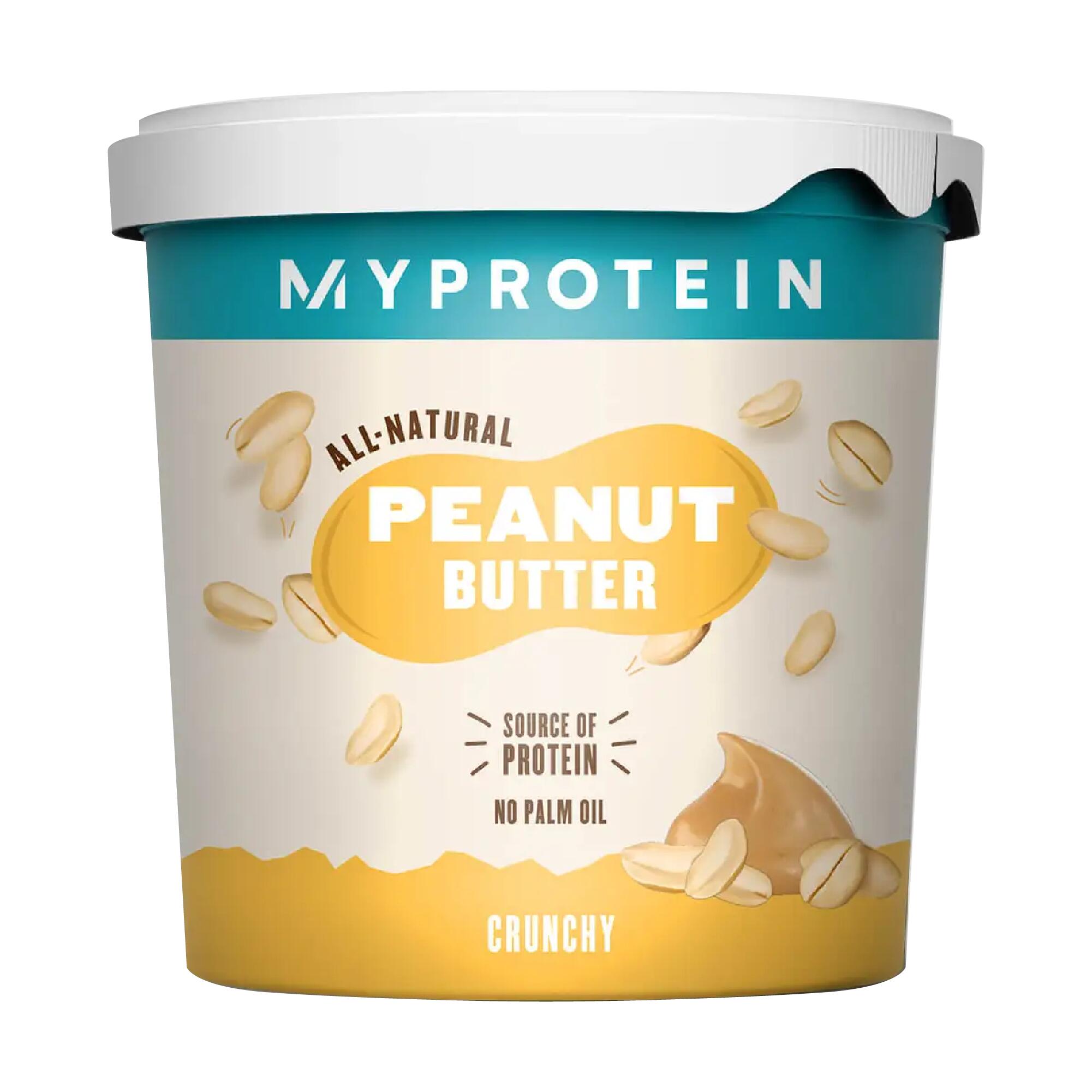 [Natural Peanut Butter] MyProtein All-Natural Peanut Butter (1 Kg ...