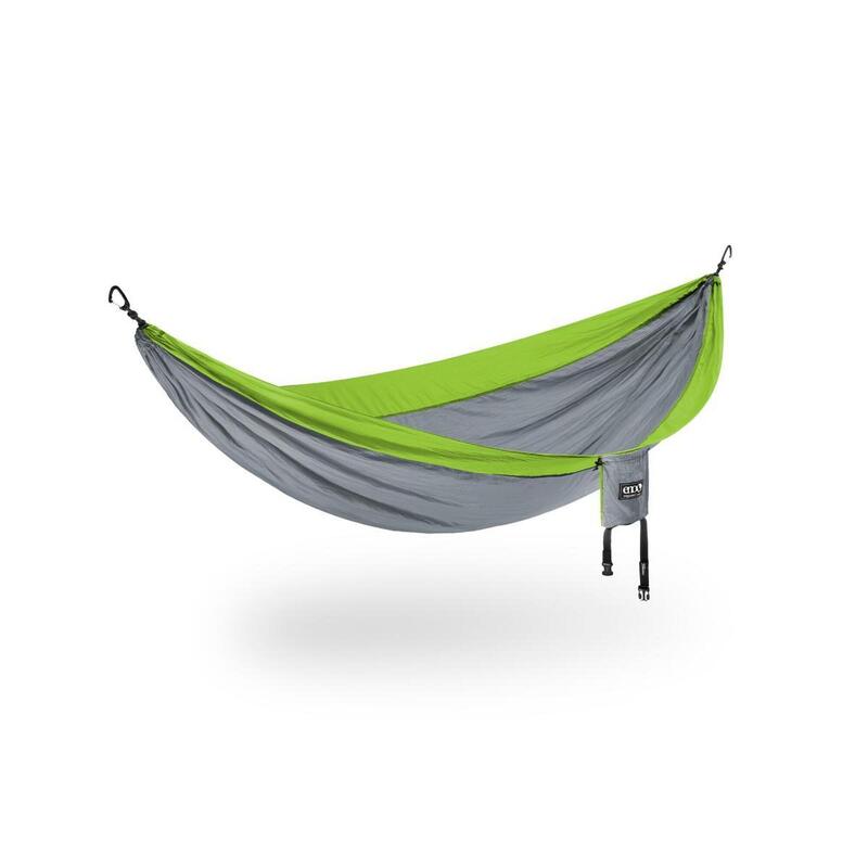 SINGLENEST Hamac solo camping et randonnée - Gris / Vert ENO | Decathlon