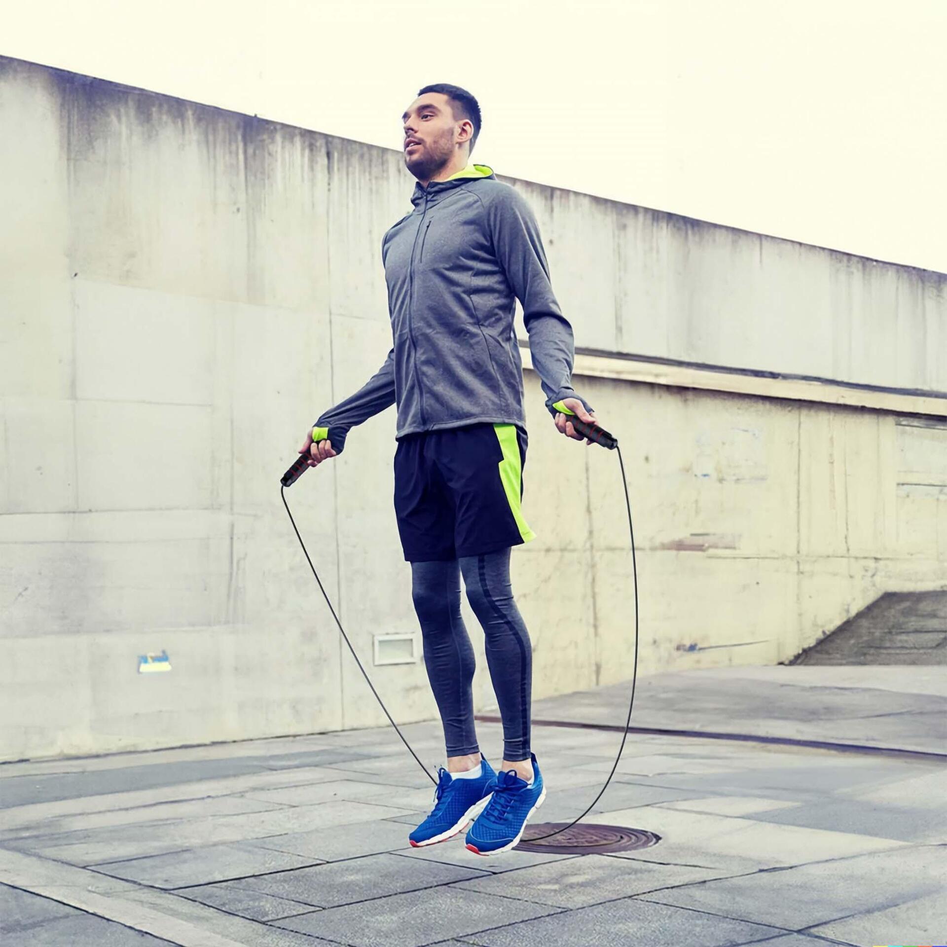 Corde à sauter Vital-Fit pour cardio, endurance et longueur réglable ...