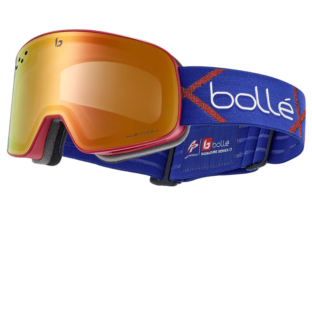 Skibril NEVADA Alexis Pinturault Signature - Phantom Fire Red Cat 1 to ...