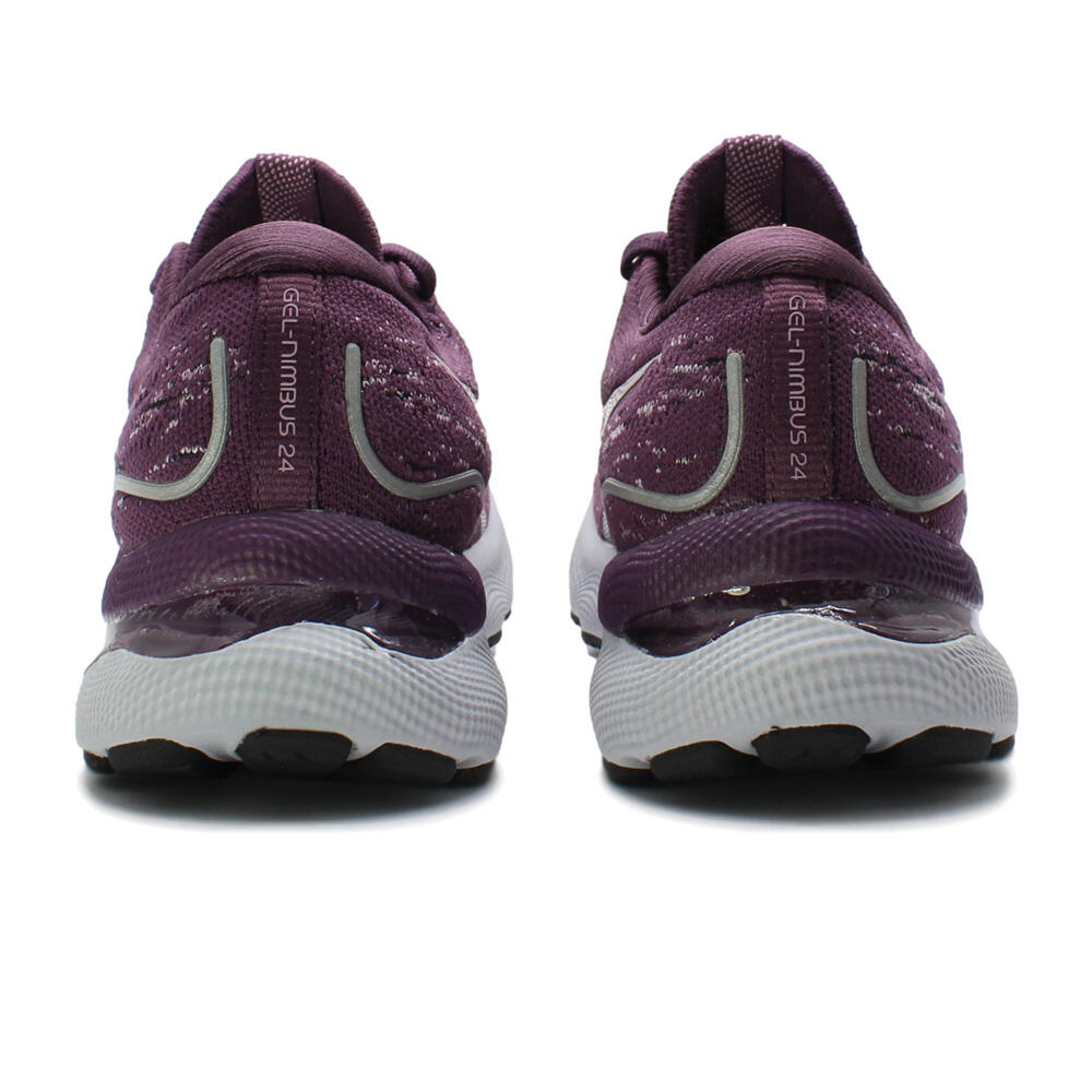 Asics Gel-Nimbus 24 MK Womens Purple Running Shoes ASICS | Decathlon