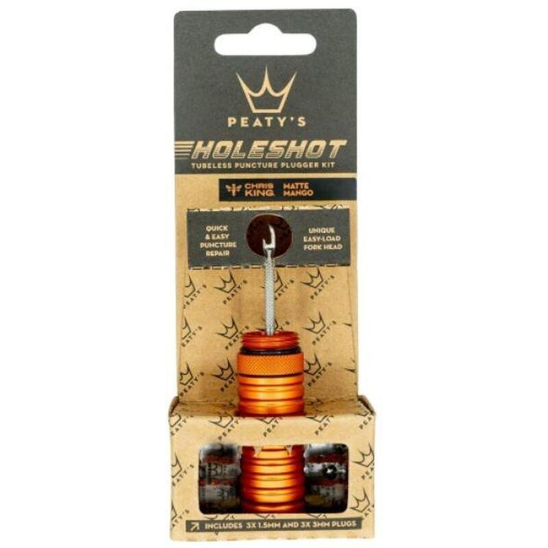 Kit reparation tubeless Holeshot Tubeless Puncture Plugger Kit noir ...