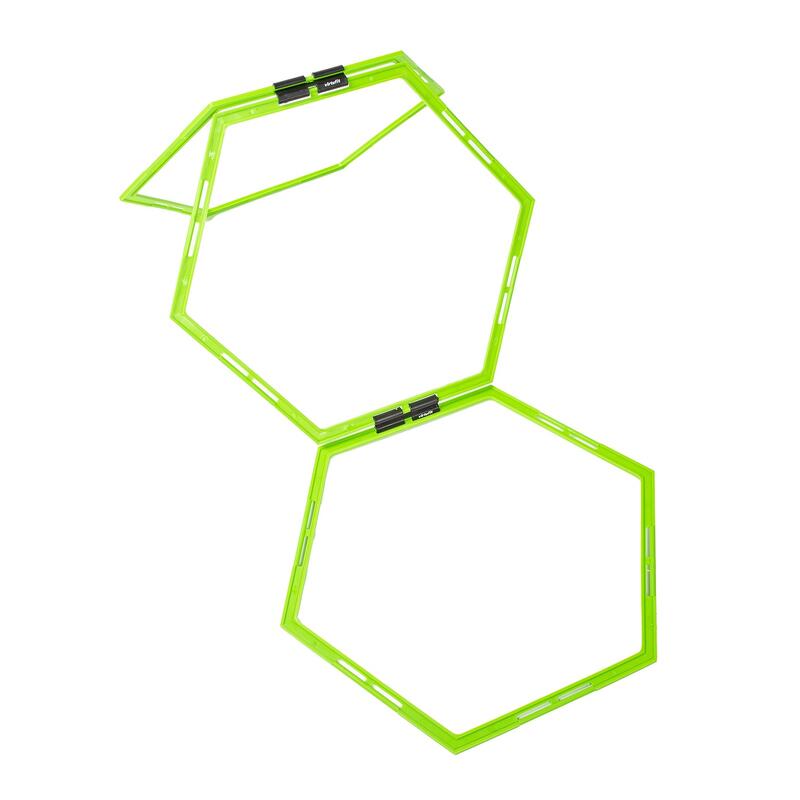Hexagon Agility Grid, Speed Ladder, 6 szt.+ torba do przechowywania ...