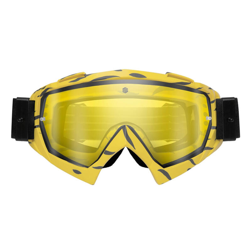 Masque VTT Homme et Femme H1 Maribor Jaune SIROKO | Decathlon