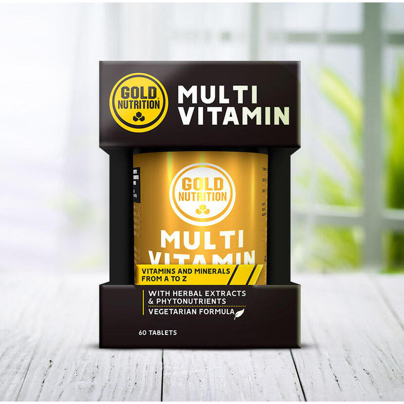 GOLD NUTRITION - Vitamine si minerale GoldNutrition Multivitamin, 60 ...