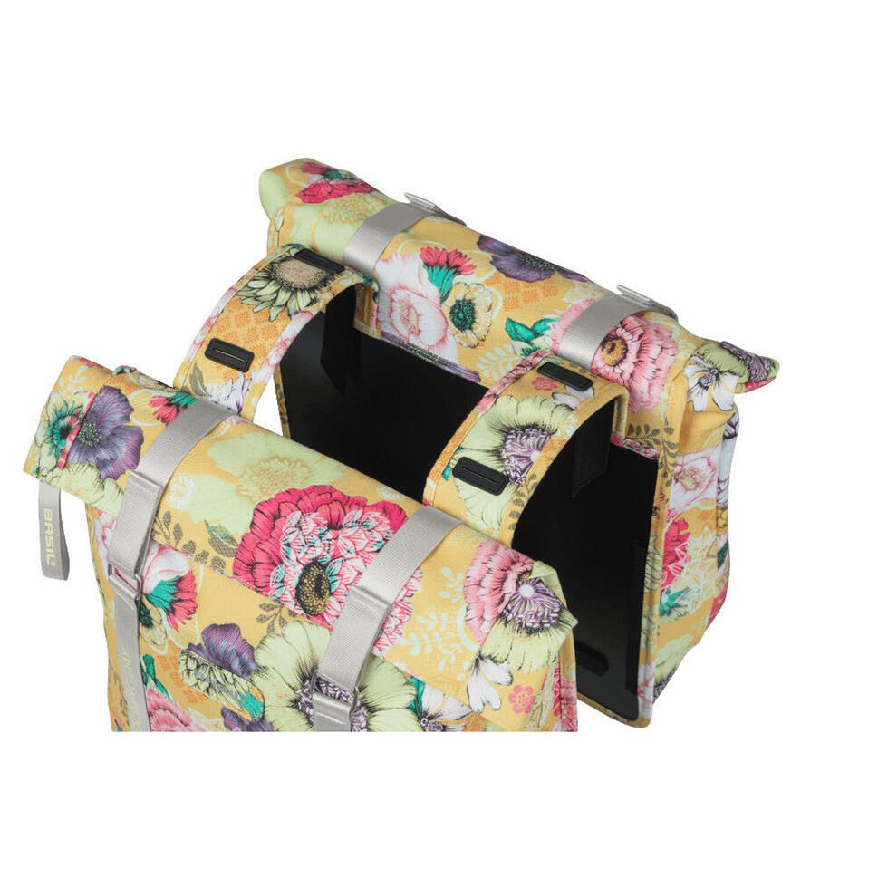 BASIL BASIL Dubbele fietstas Bloom Field | Decathlon