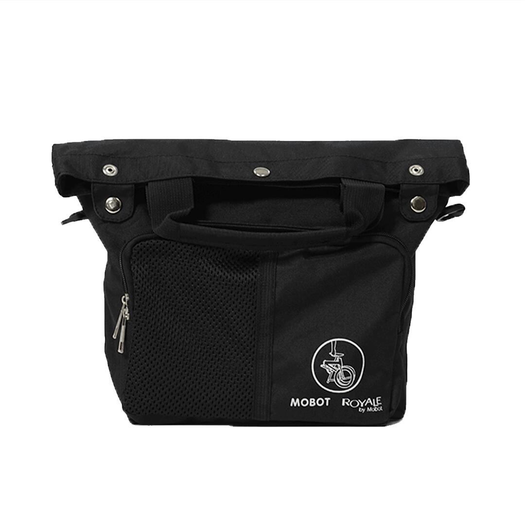 Bicycle Front Bag ROYALE by MOBOT Tote Bag - Black