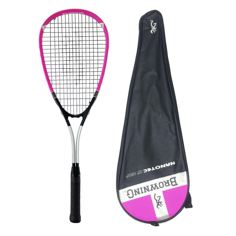 Browning Nanotec 150 Pink Junior Squash Racket BROWNING - Decathlon