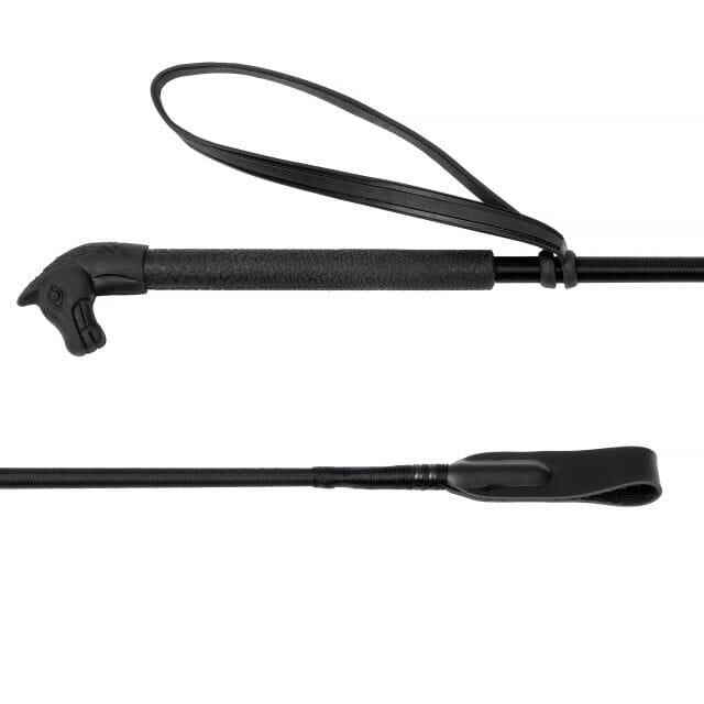 Peitsche, Pferdepeitsche, 26-Zoll-Reitpeitsche START HorseHead (65 cm ...