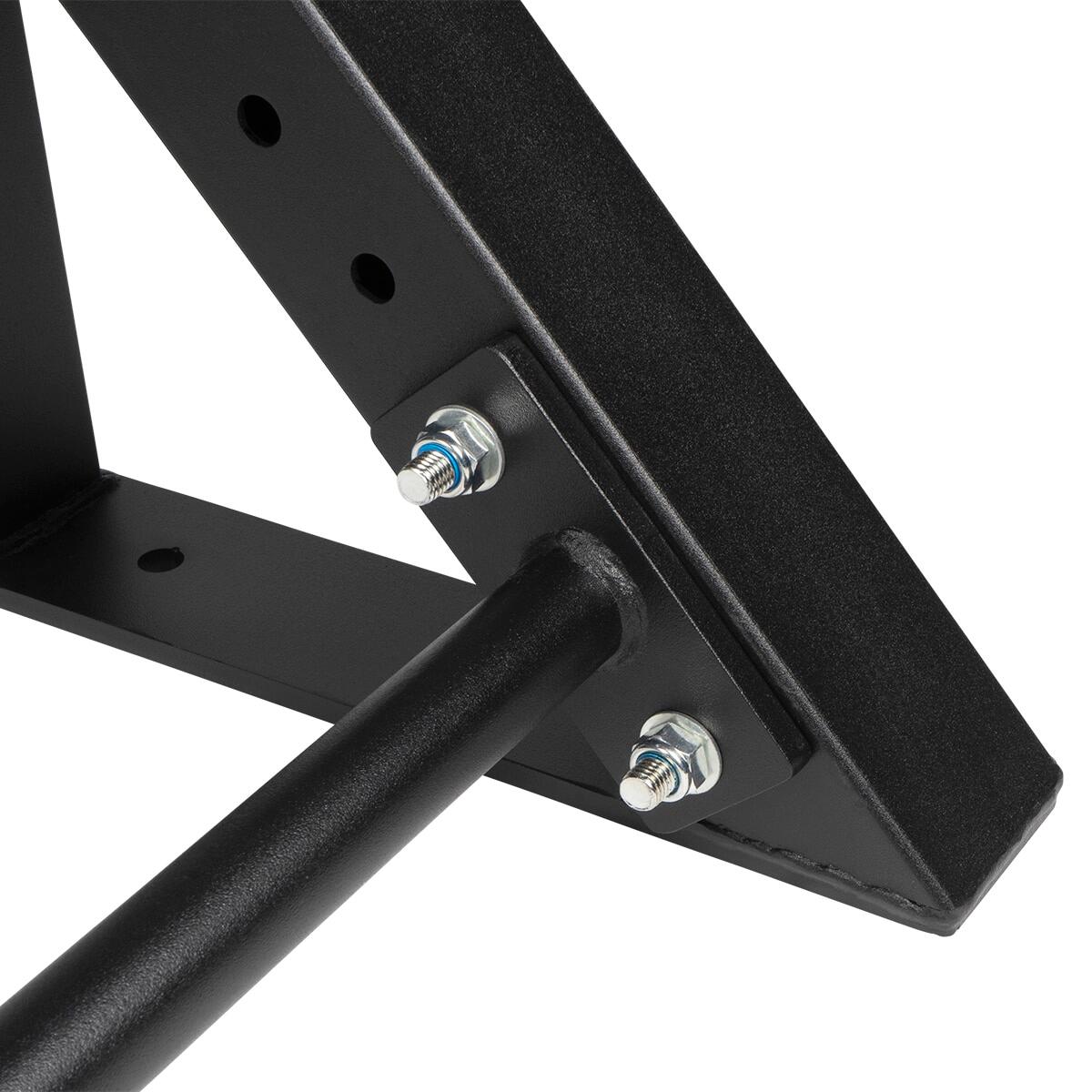 GladiatorFit Flying Pull Up Bar — 45° Inclined Steel Pull-Up Ladder, 25 ...