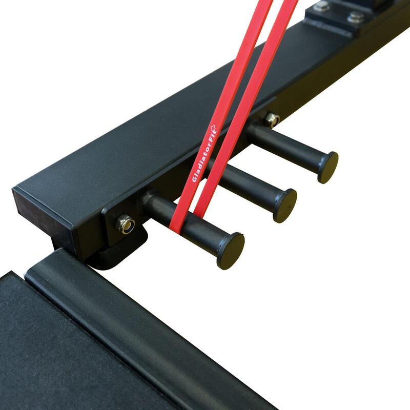 Power rack multifonctions en acier avec plateforme bois TITAN ...