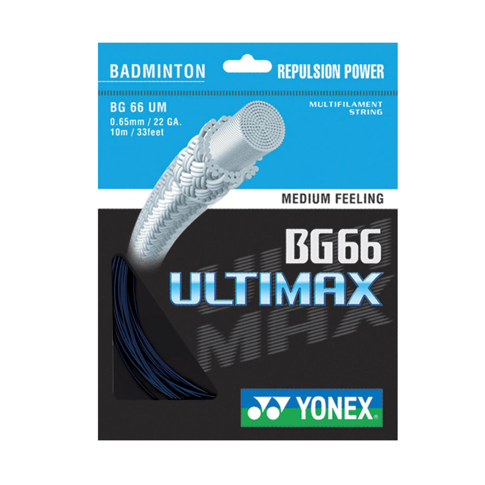 Badminton String BG66 Ultimax Navy blue