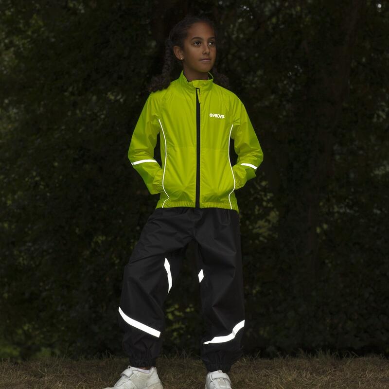 NIGHTRIDER Pantalon haute visibilité enfant 7/9 ans - Noir PROVIZ ...