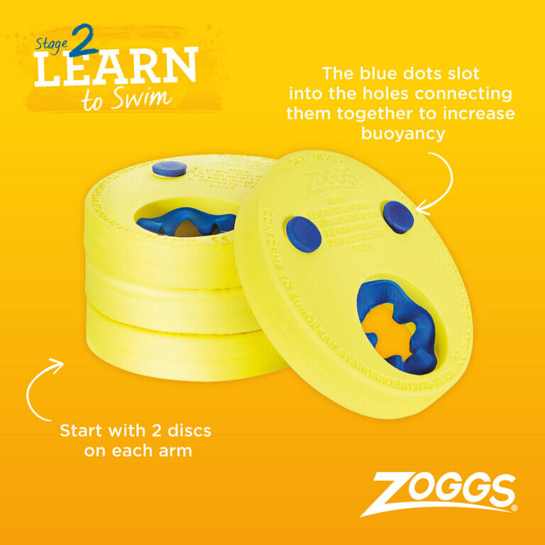 Zoggs Float Discs (4PCS Per Set) ZOGGS - Decathlon