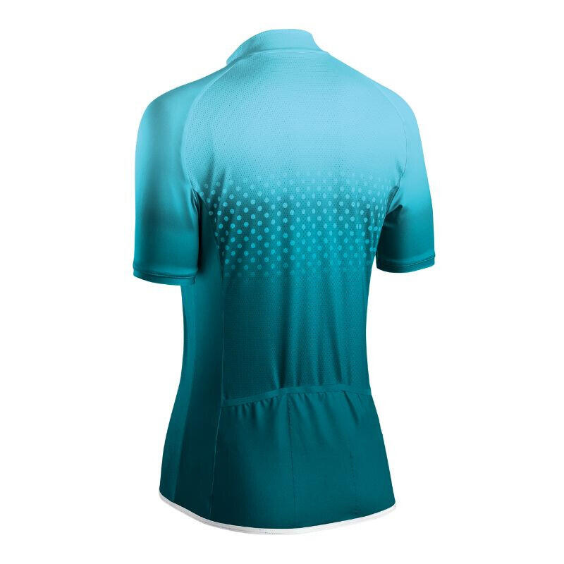 Női teljes cipzáras rövidujjú póló Gist Pois GIST - Decathlon