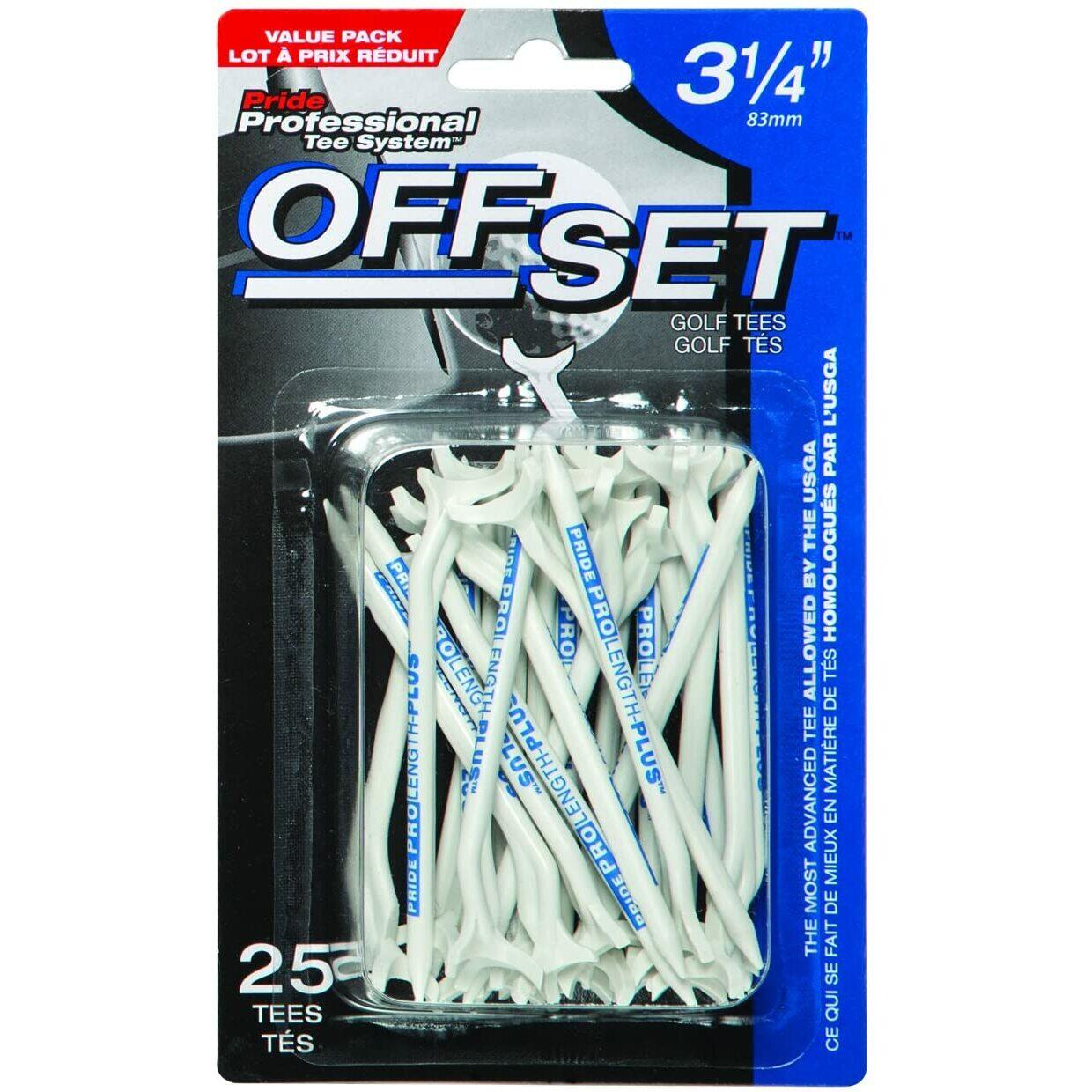 Tees Pride Golf Tee professionnal system offset 3 1/4 GOLF PRIDE ...