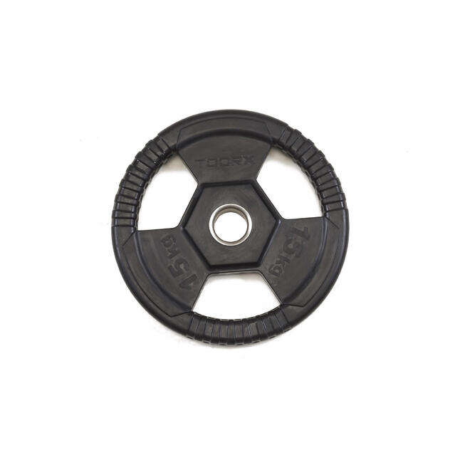 TOORX Olympische Rubberen Halterschijven 50 mm - per stuk | Decathlon