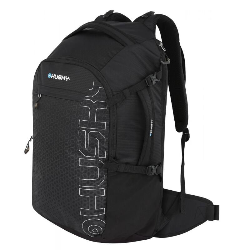 Rucksack Campus 30 Liter - modernes Design - Schwarz HUSKY - DECATHLON