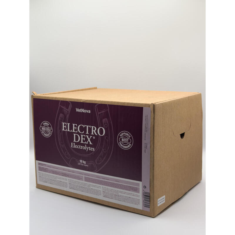 Électrolytes solubles ELECTRO DEX® 10kg avec arôme cerise per chevaux ...