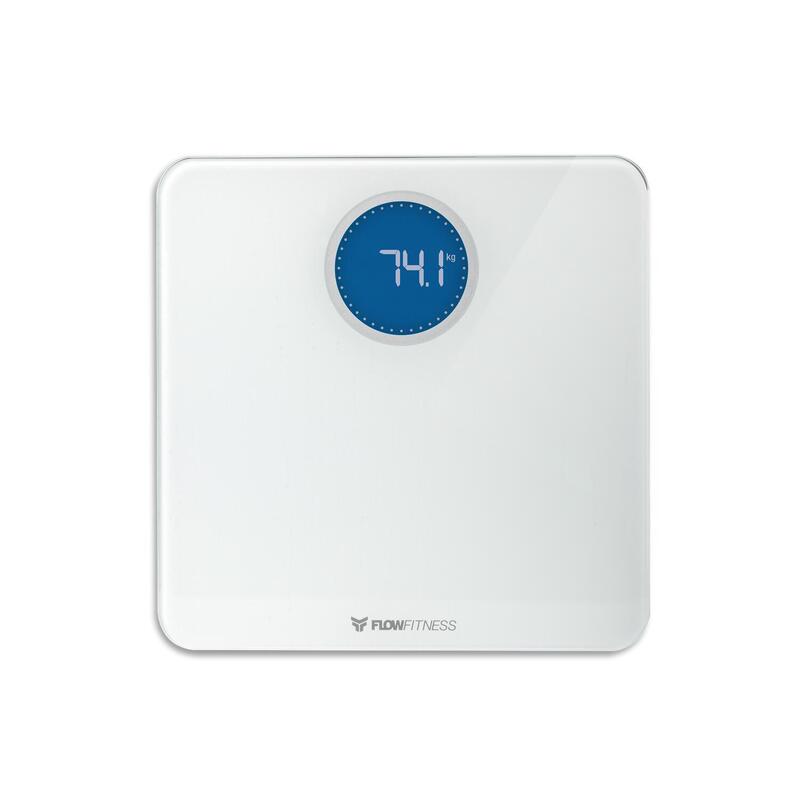 FLOW FITNESS Bluetooth Smart Scale Weegschaal - Wit | Decathlon