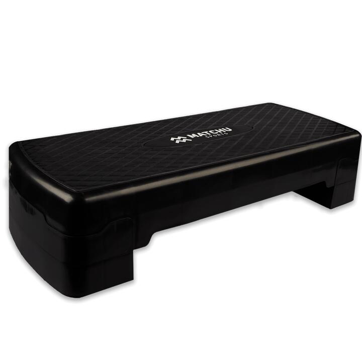 step aerobic réglable - Noir MATCHU SPORTS | Decathlon