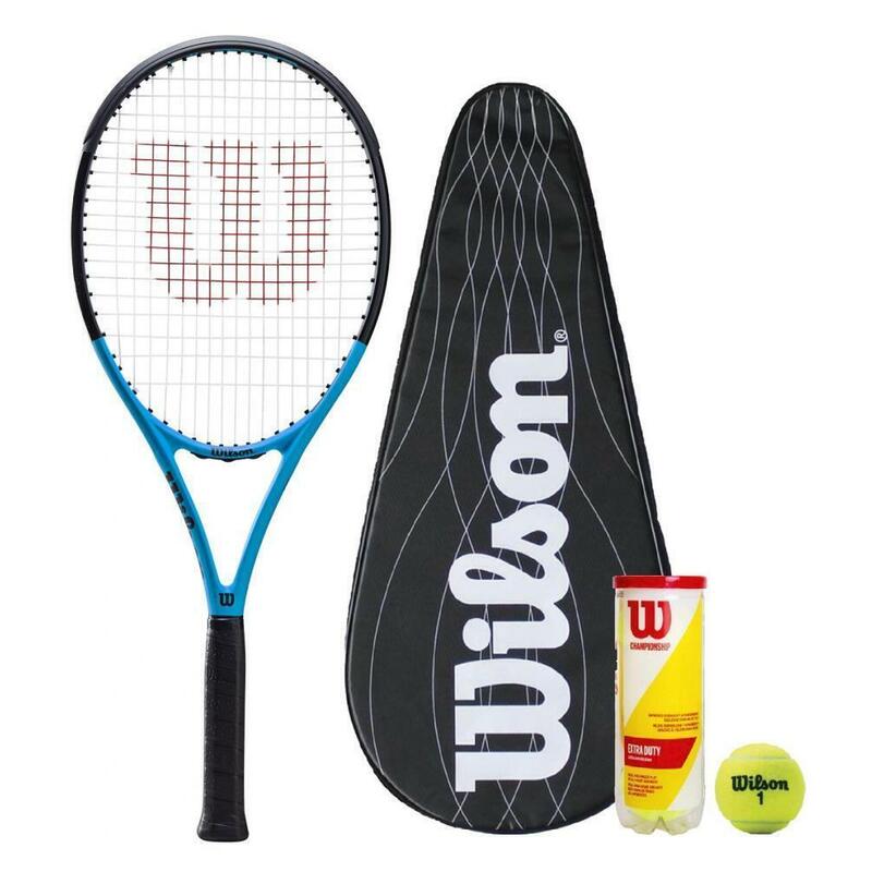 Wilson Ultra Tour XP 103 Tennis Racket + Cover and 3 Tennis Balls ...