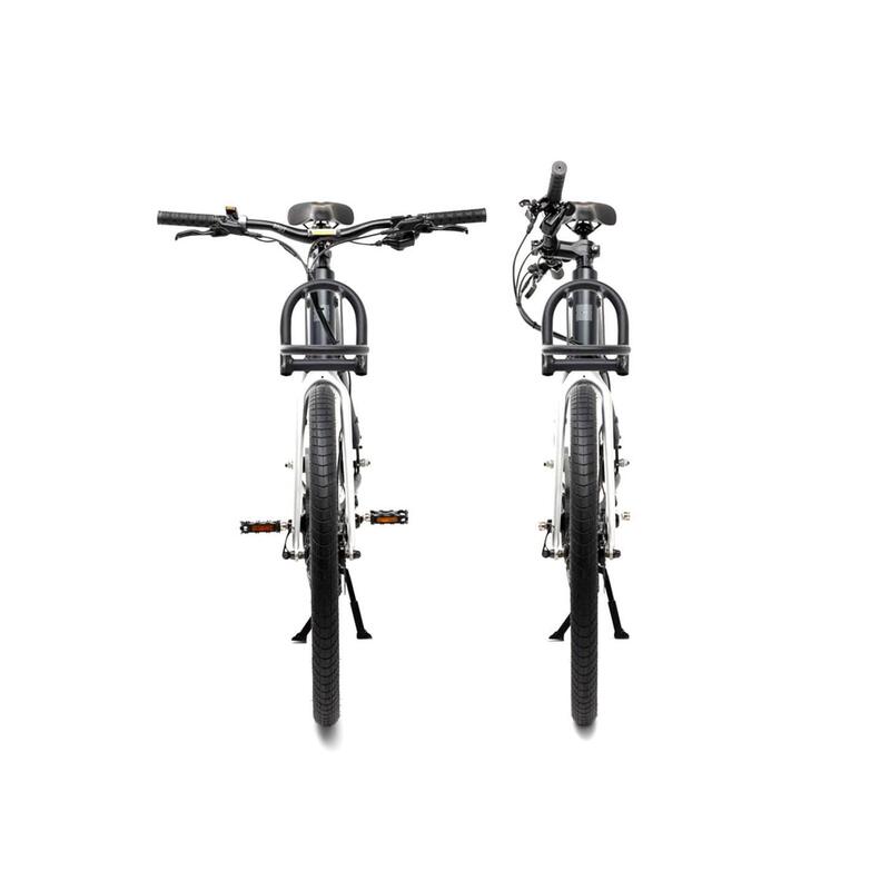 Ahooga Modulare 8 Speed Unisex, city cargo e-bike, black AHOOGA - DECATHLON