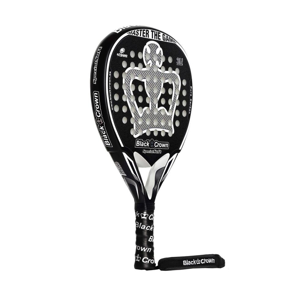 Raquette de padel adulte Black Crown Special Soft noir BLACK CROWN ...