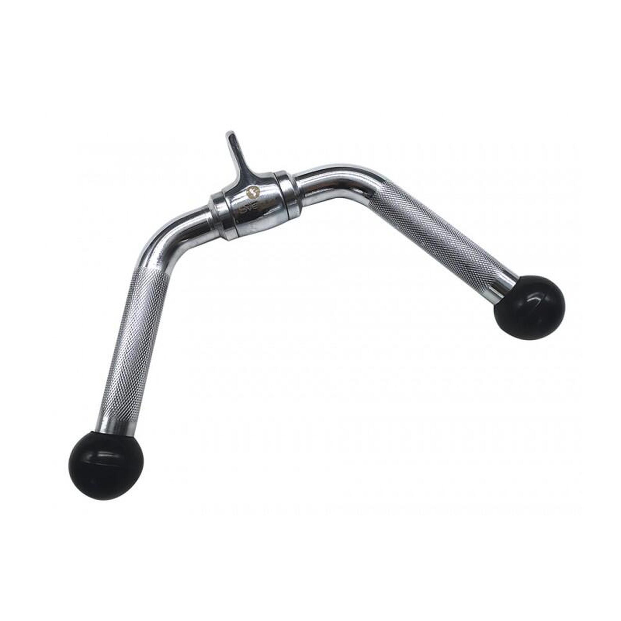 Sveltus V-Bar Knurled Triceps Bar BUNT SVELTUS | Decathlon