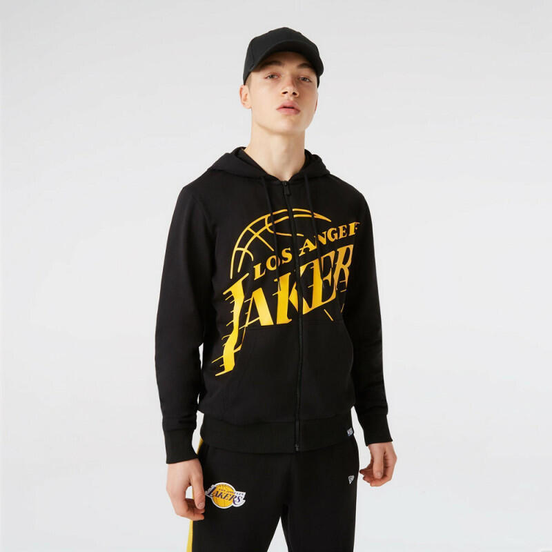 Sweatshirt Los Angeles Lakers Logo NEW ERA | Decathlon