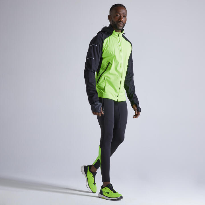 REFURBISHED KIPRUN WARM REGUL MENS RUNNING WINDBREAKER WATERPROOF - B ...