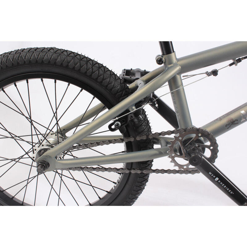 Vélo BMX Arsenic enfants gris 10,1kg 18 pouces KHEBIKES | Decathlon