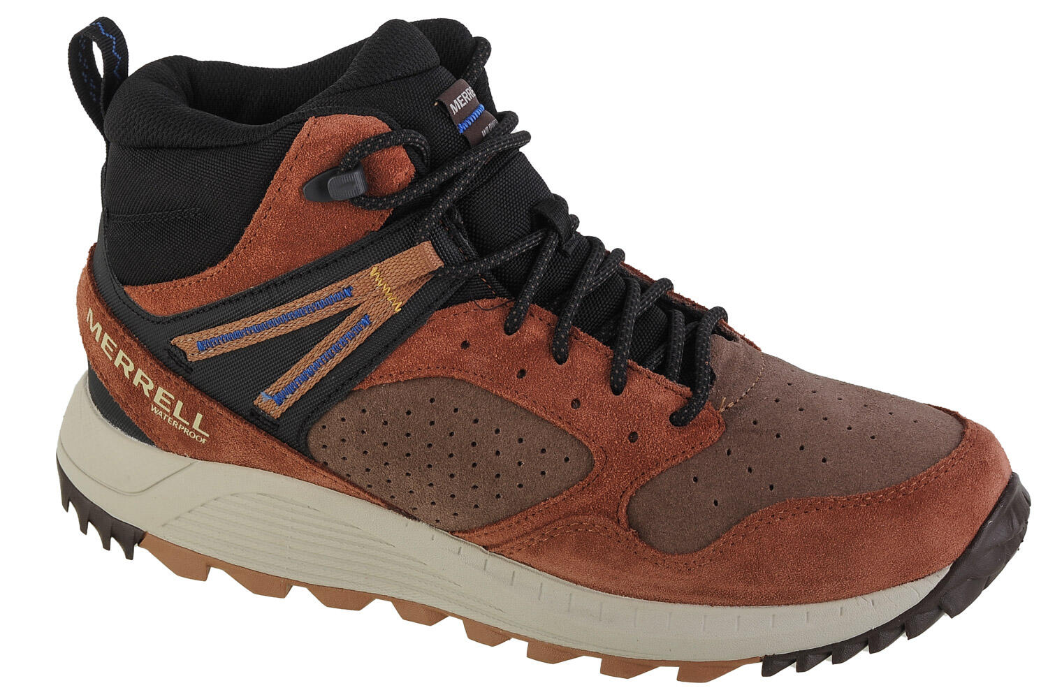 Tênis Homem Merrell Wildwood Wp Castanho MERRELL | Decathlon