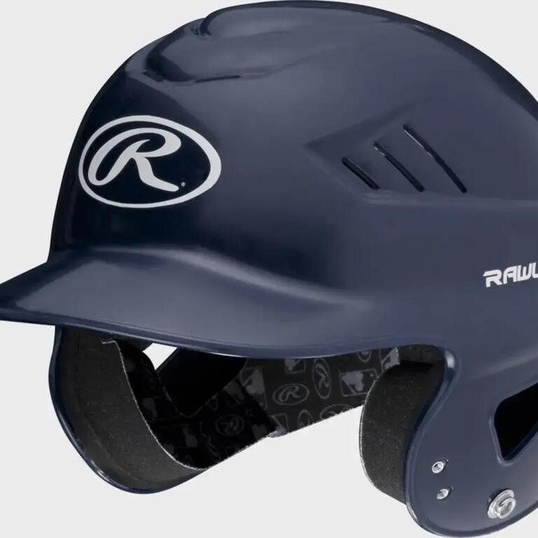 Rawlings RCFH Coolflo Adult Baseball Batting Helmet Color Navy - Decathlon