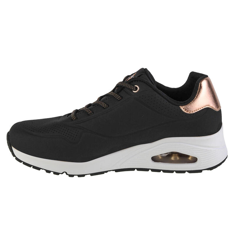 SKECHERS - Pantofi sport pentru femei Skechers UNO Negru | Decathlon