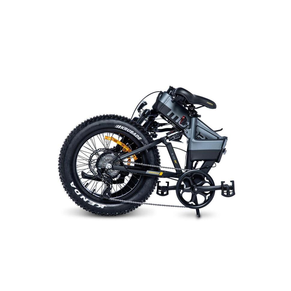VTT FATBIKE Electrique Pliant Tout Suspendo 20PRO - 20"- MOMA BIKES ...