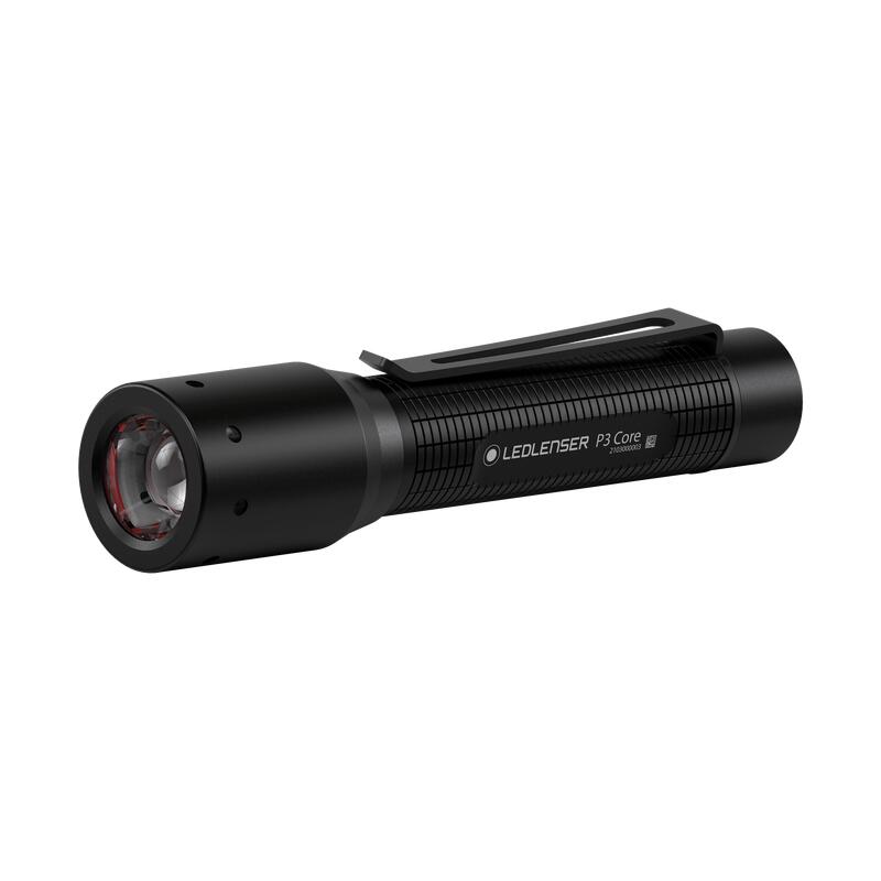 LEDLENSER - LANTERNA LED LENSER P3 CORE BLACK 90 LUMENI | Decathlon
