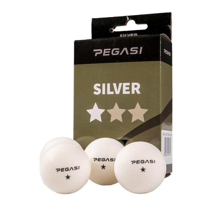 Pegasi 1 ster pingpong ballen 6st. Wit | PEGASI | Decathlon.nl