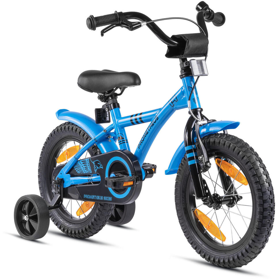 Vélo 14 pouces enfant 3-5 ans avec roues stabilisateurs et ...