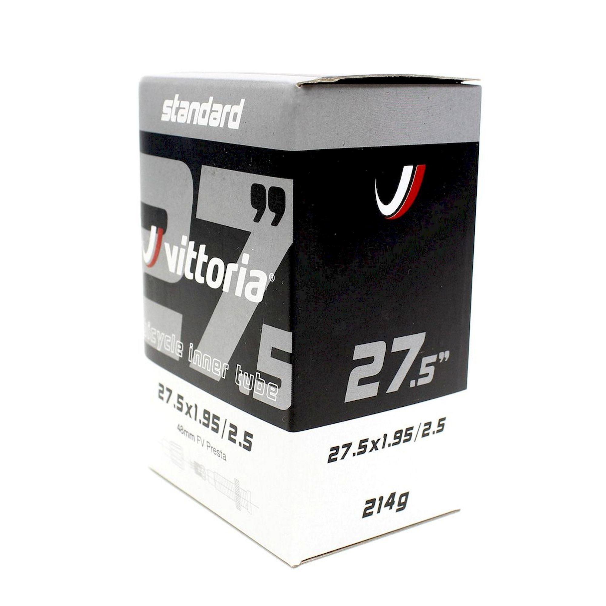 Camera d'aria Vittoria MTB Standard 27.5x1.95/2.50 Presta 48mm VITTORIA | Decathlon