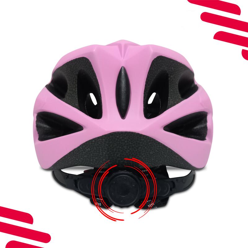Casque de vélo Femmes - Rose PRO SPORT LIGHTS | Decathlon