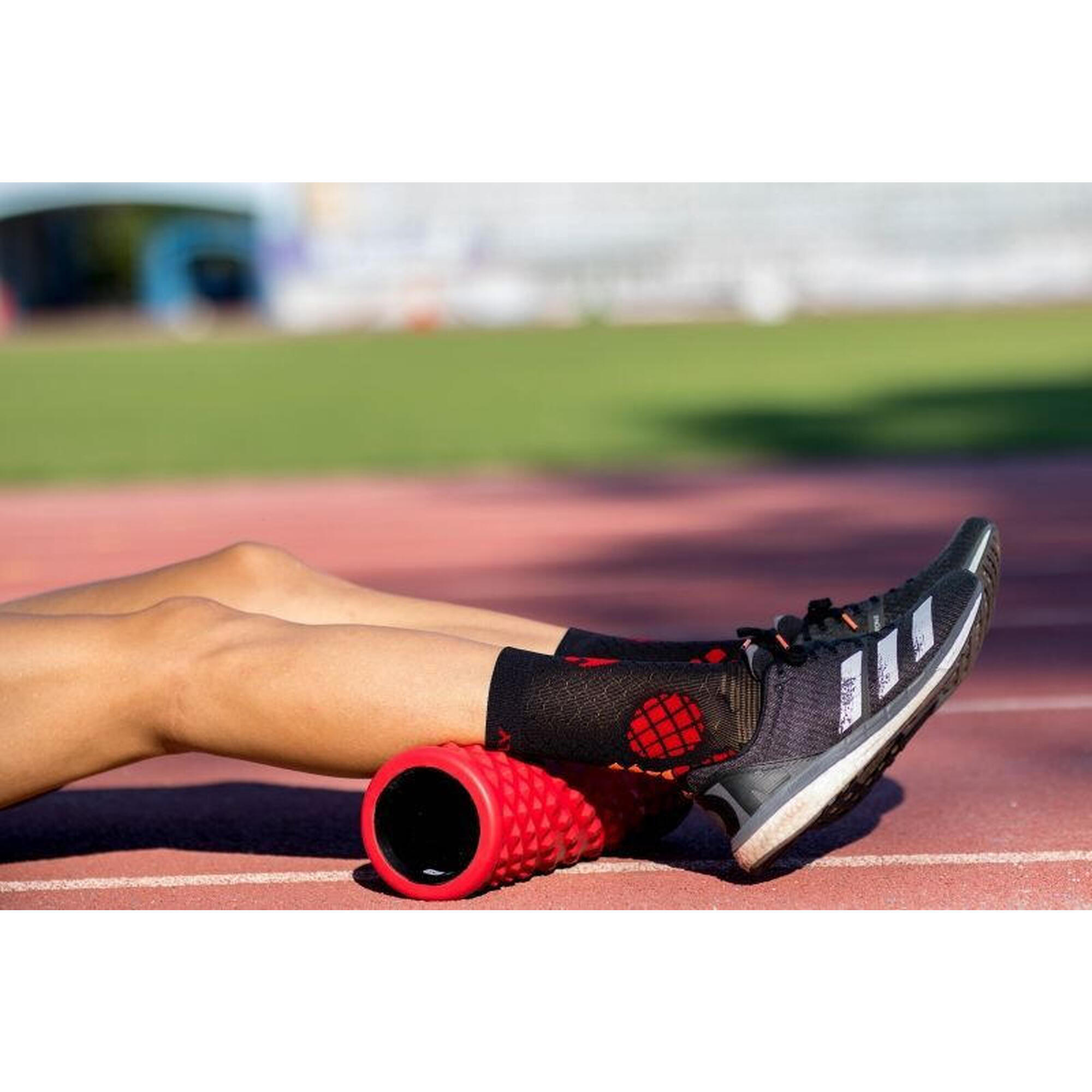 TRY TO FLY - Sosete compresive pentru alergat Anthracite | Decathlon