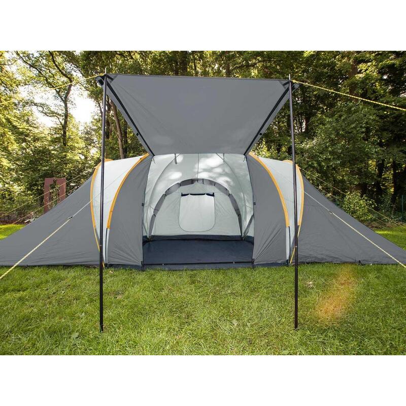 Tente de camping dôme familiale Daytona XXL - 6 personnes - 3 cabines ...