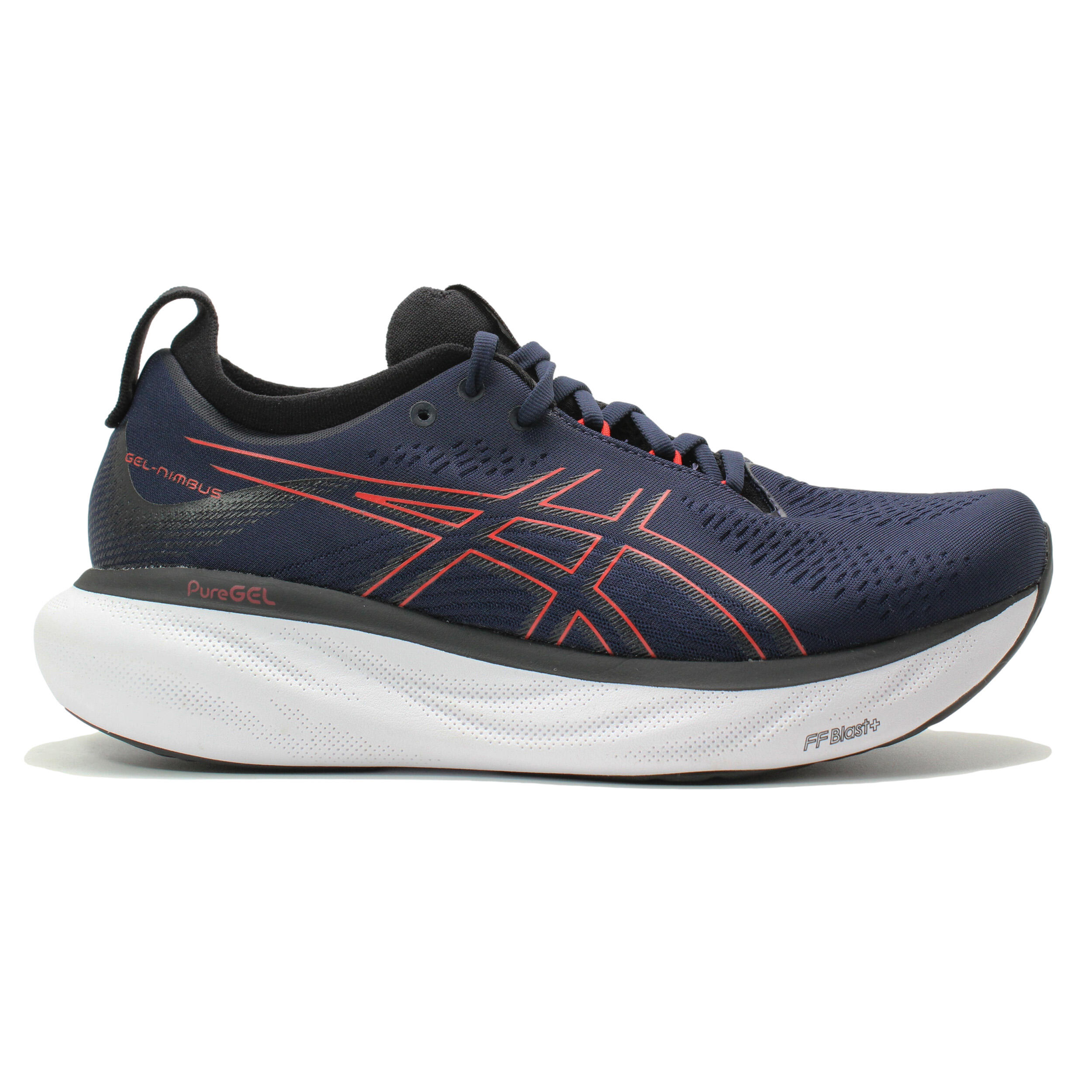 Running Shoes for Adults Running Asics Gel-Nimbus 25 Navy Blue ASICS ...
