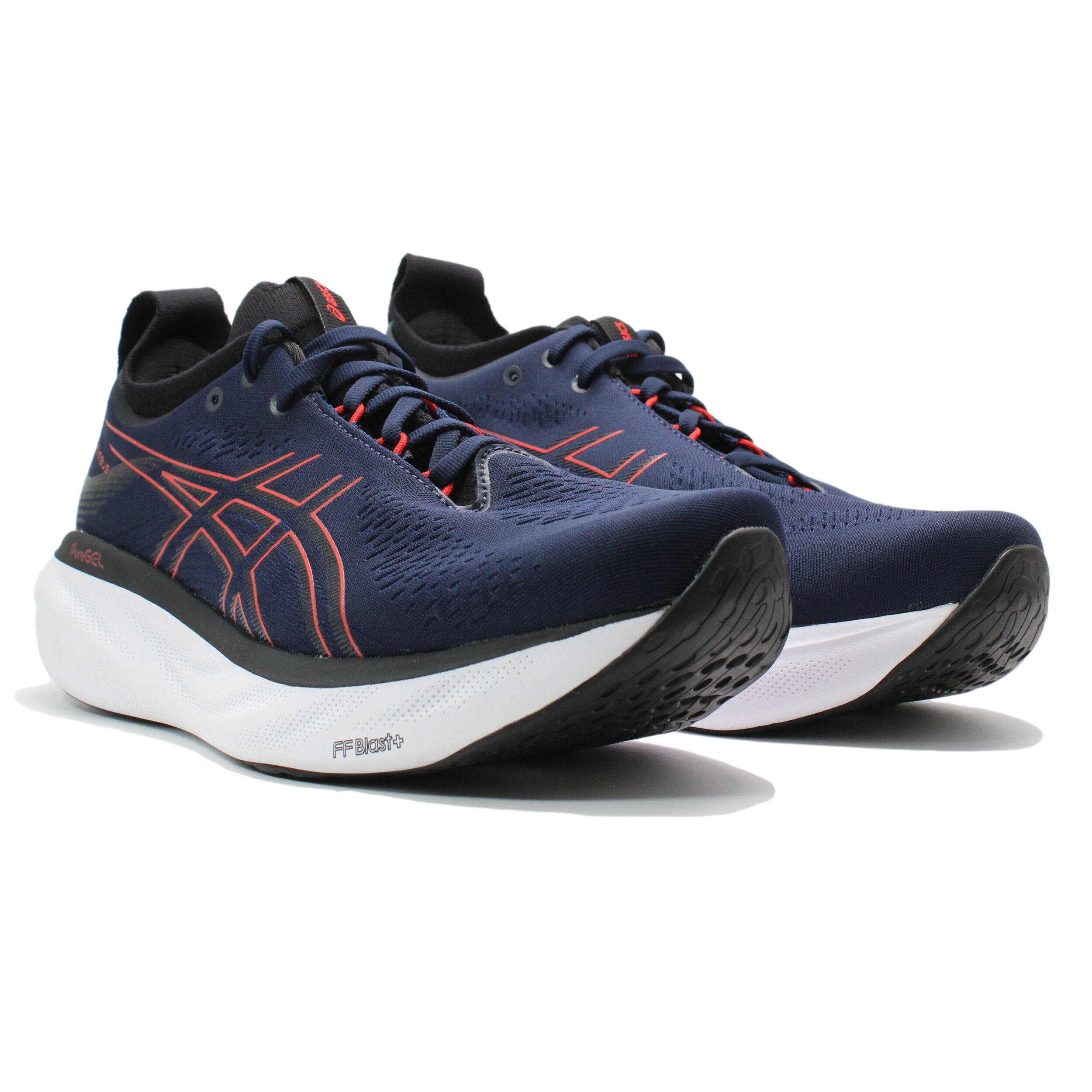 Running Shoes for Adults Running Asics Gel-Nimbus 25 Navy Blue ASICS ...