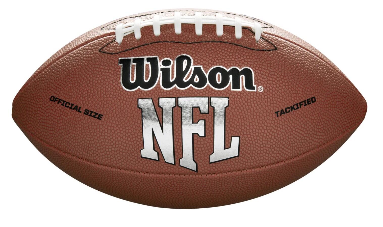 Offizieller MVP American-Football-Ball, braun, Grösse Erwachsene WILSON | Decathlon