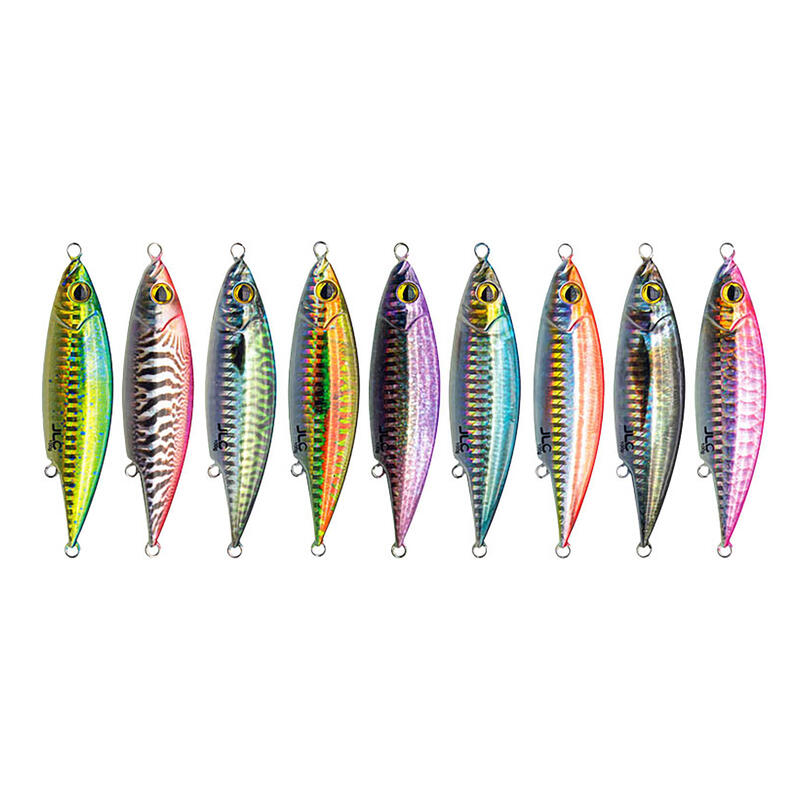 Jig Pesca Jigging Spinning Jlc 100 G Caballa 3 Montaje Inchiku Decathlon