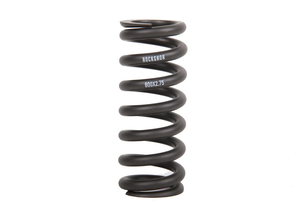 ROCKSHOX coil spring 600 lb — 216/222 x 70 mm, steel, black. ROCK SHOX ...