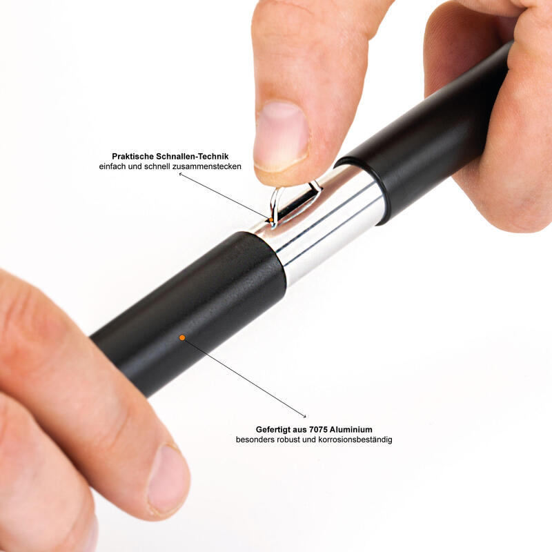 Zeltstangen Aufstell-Stangen Set 2 STK Extra Stabile Poles für Tarp ...