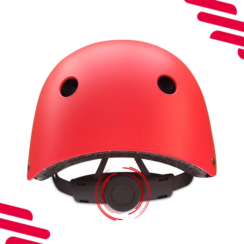 Fietshelm Kinderen Skate - Rood | PRO SPORT LIGHTS | Decathlon.nl